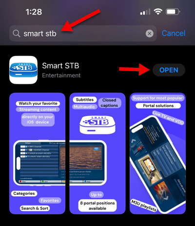 How to install Smart STB app on iPhone iPad or Apple TV? - We Do Streaming