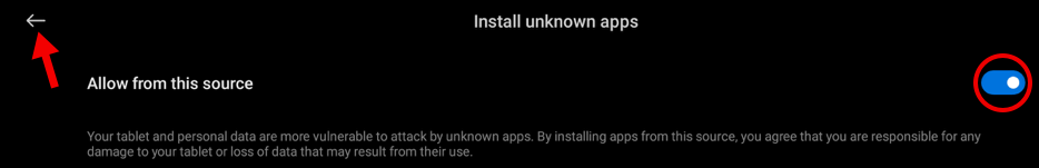 How to enable Allow Unknown Apps on Android devices? - We Do Streaming